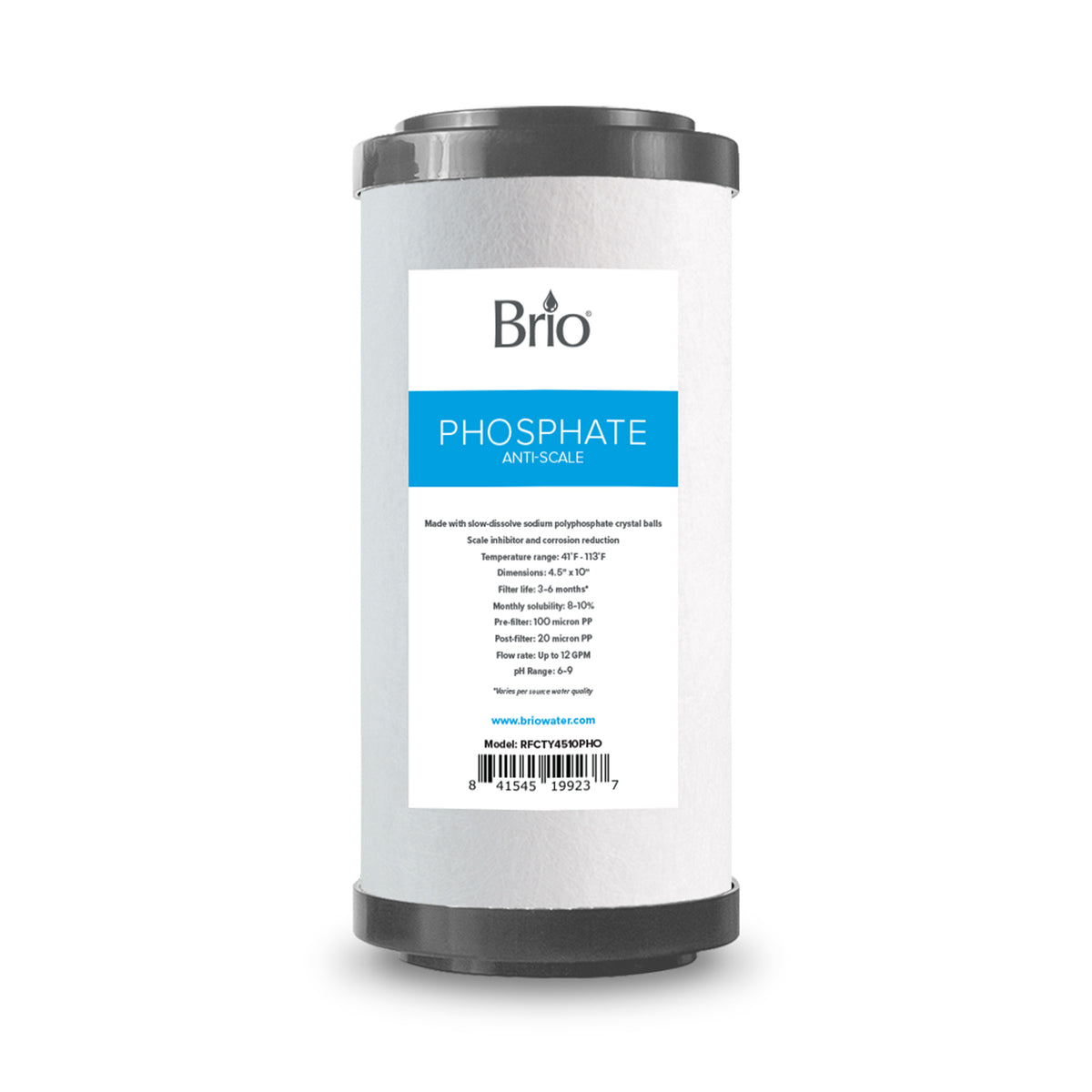 Brio Whole House 10" Anti-Scale Filter