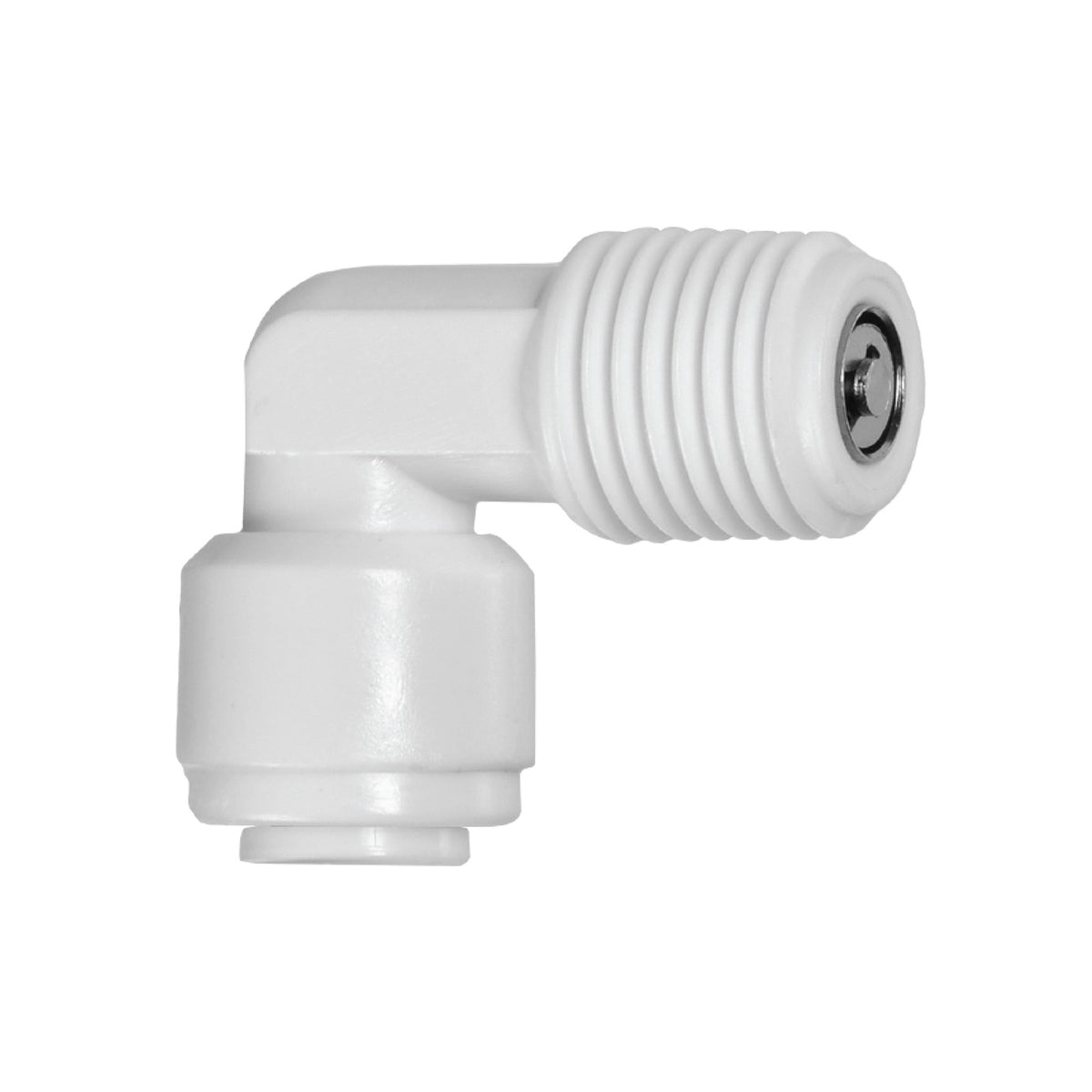 90 Degree, Fixed Elbow Check Valve Adapter